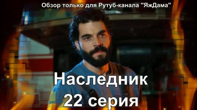 Впечатления от 22 серии турецкого сериала "Наследник"