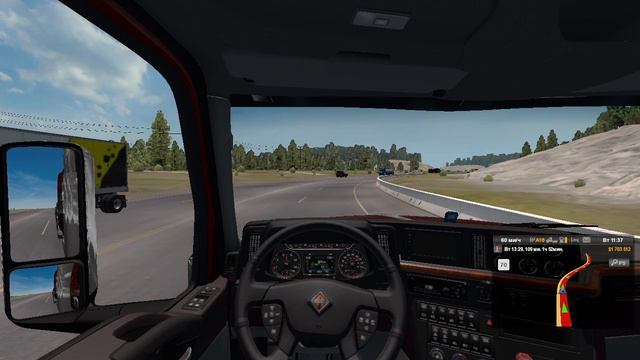 42) American Truck Simulator Автомобили (7т) (1236ми) 194ми Даллес (OR) - Альбукерке (NM)