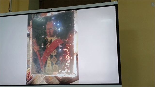 Он снова смотрит на нас» Портрет Ушакова с Корфу — после реставрации в келье монастыря