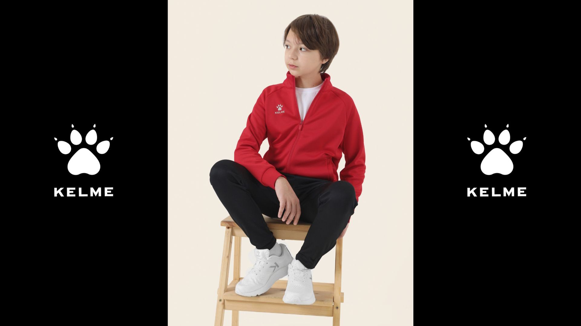 7461WT3143-600. Детская олимпийка KELME Children's Knitted Jacket (fleece)