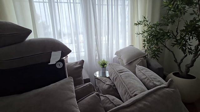 Сельчанка в Америке/НАША ОБНОВКА В ДОМЕ. ДИВАН ОЧЕНЬ УДОБНЫЙ.