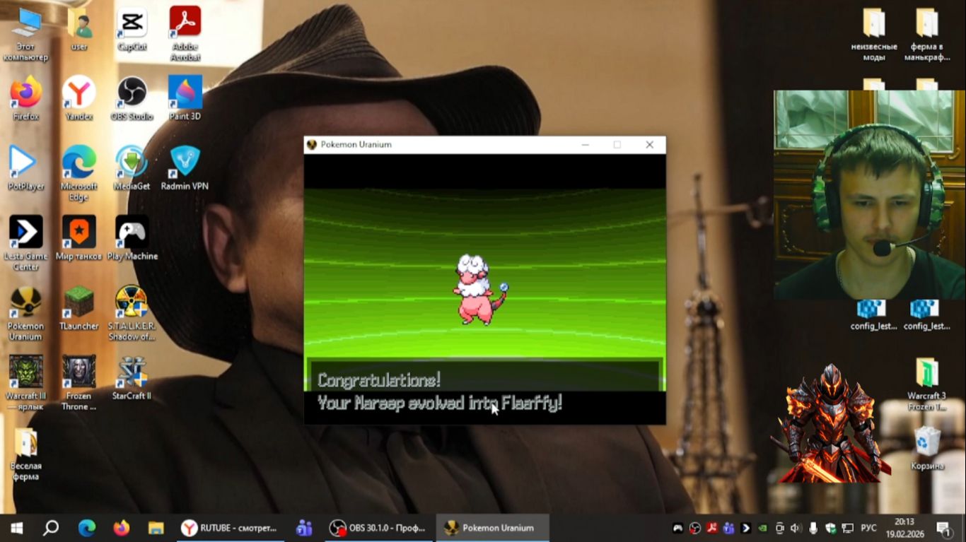 тёмный рыцарь планировал заниматься сбором покедекса через прокачку покемонов но передумал.38 серия.