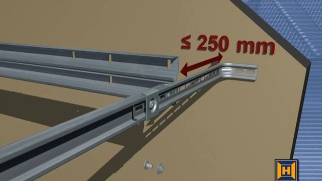 Монтаж гаражных ворот Hörmann без привода