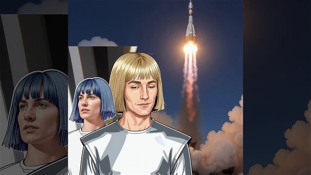 Мир№1 В даль Ракета отправившейся в дальнее путешествие .mp4