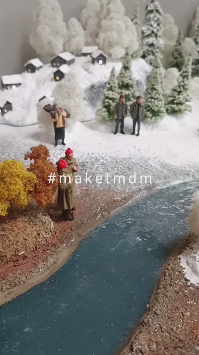 Макет М 1:33 для сп. "Облачный полк"