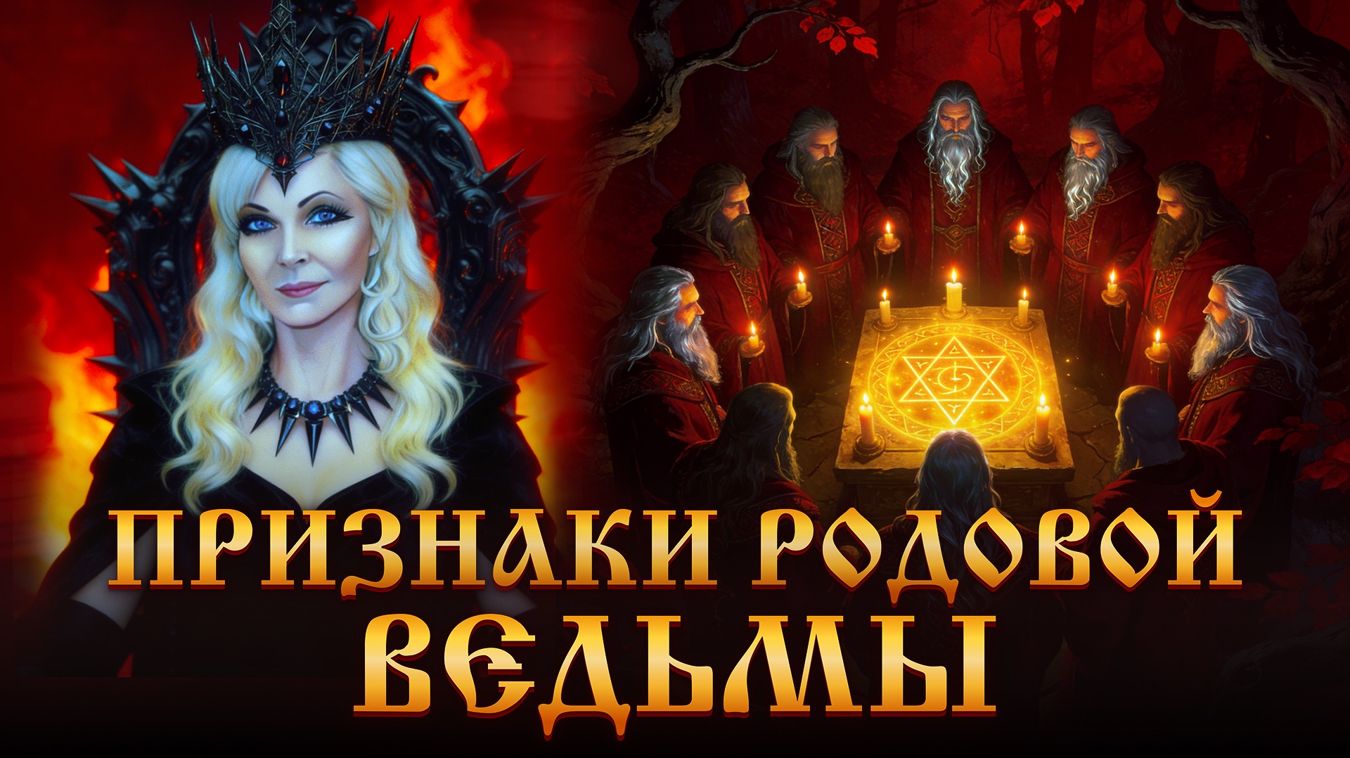 ПРИЗНАКИ РОДОВОЙ ВЕДЬМЫ.Кто такая Родовая Ведьма?Часть 1❗️