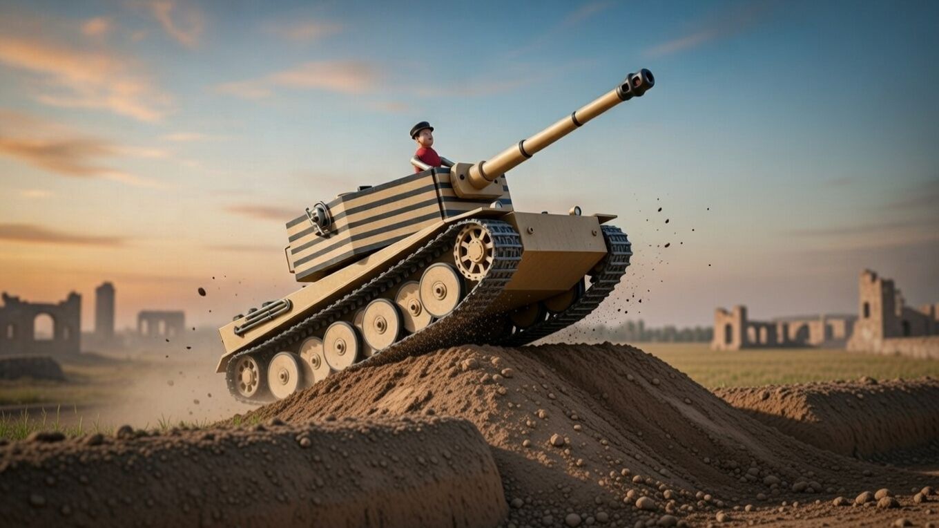 Как сделать мощный RC танк с автозарядкой и стрельбой — своими руками!