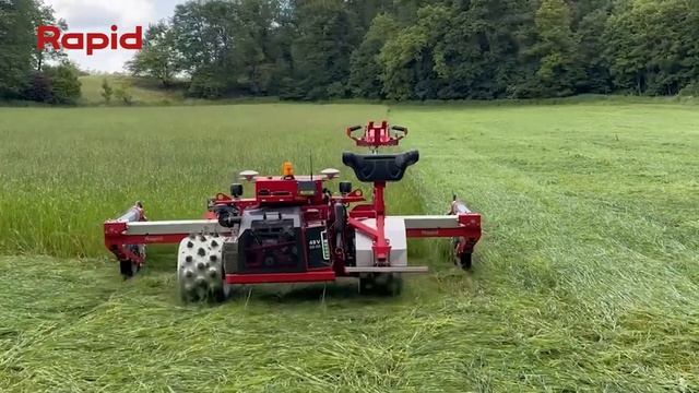 Автономный робот-косилка для склонов Рапид Космос