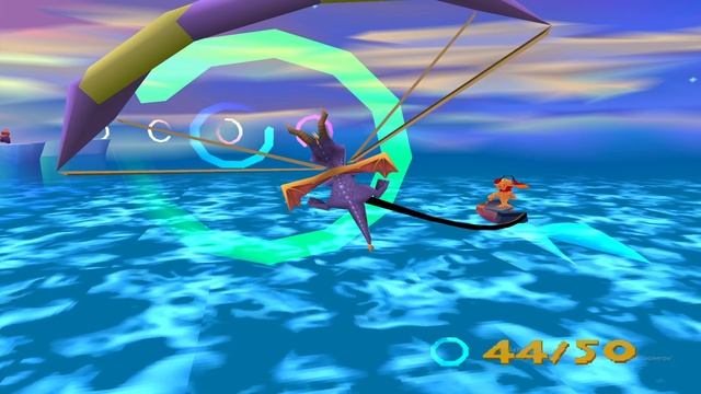 Spyro 2: Gateway to Glimmer 100% Part 14 PS1 (Deutsch version)