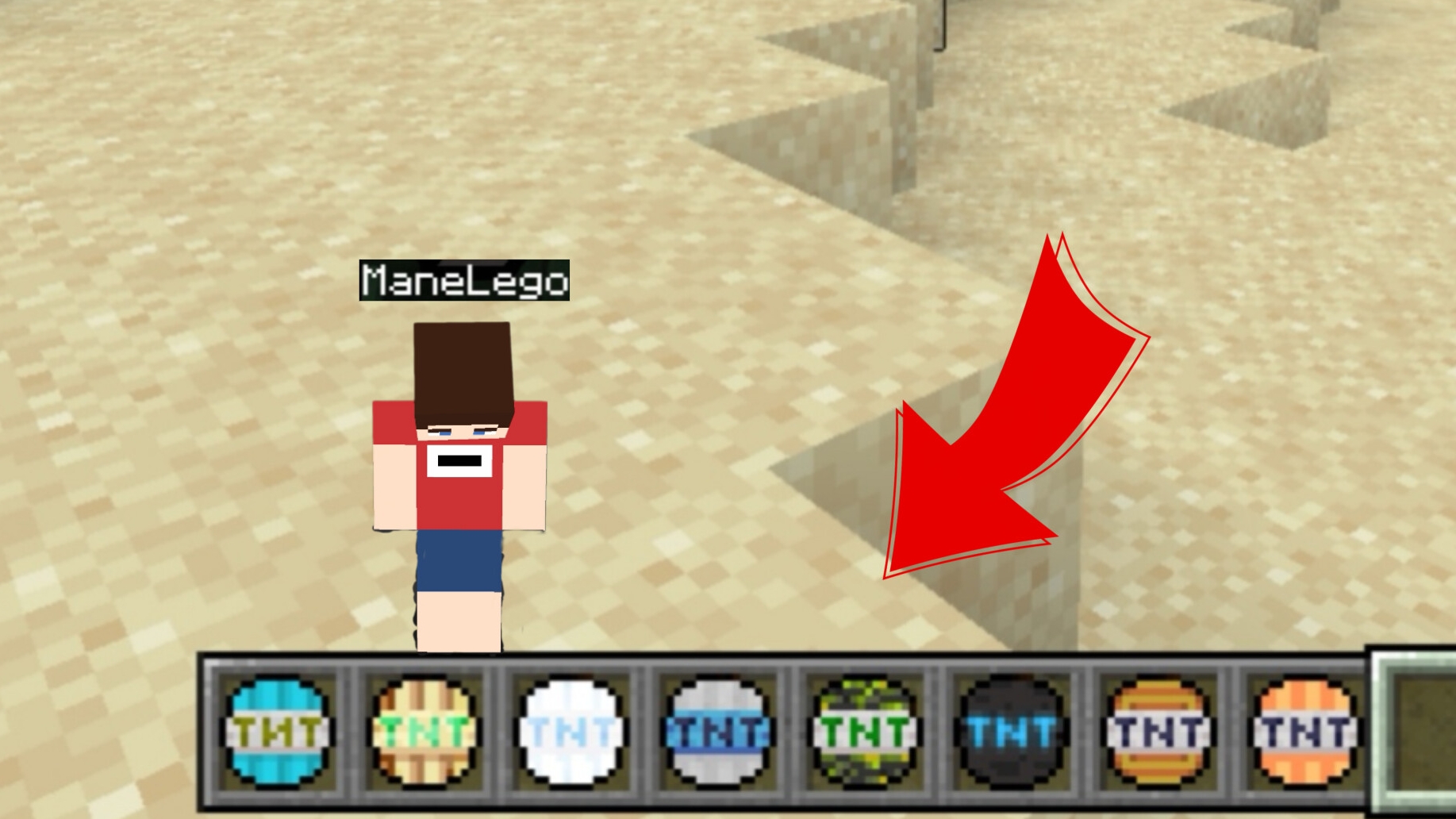 Я добавил разные тнт в Майнкрафте | ManeLego minecraft