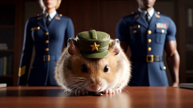 🐹🎖️ Самый суровый командир в истории!