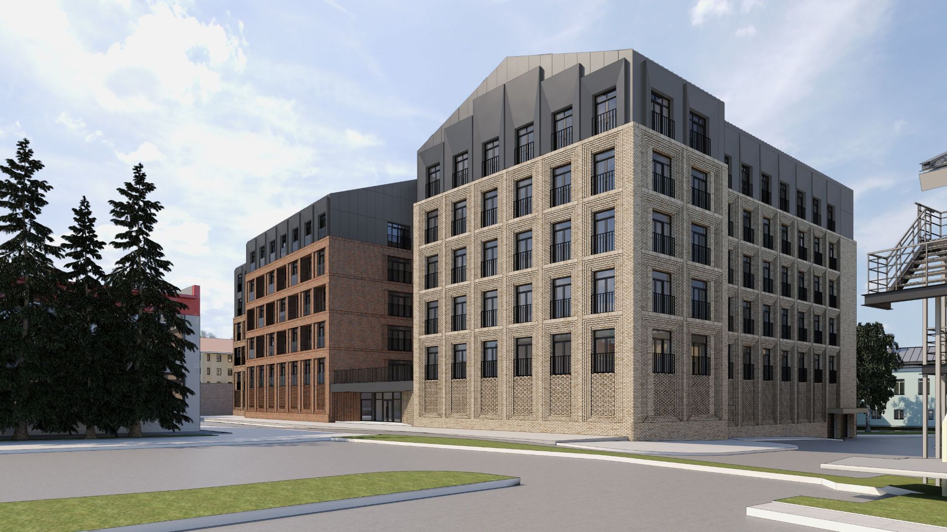 Клубный дом "Огни Започаинья" || Нижегородский район, ул. Сергиевская || Февраль 2026