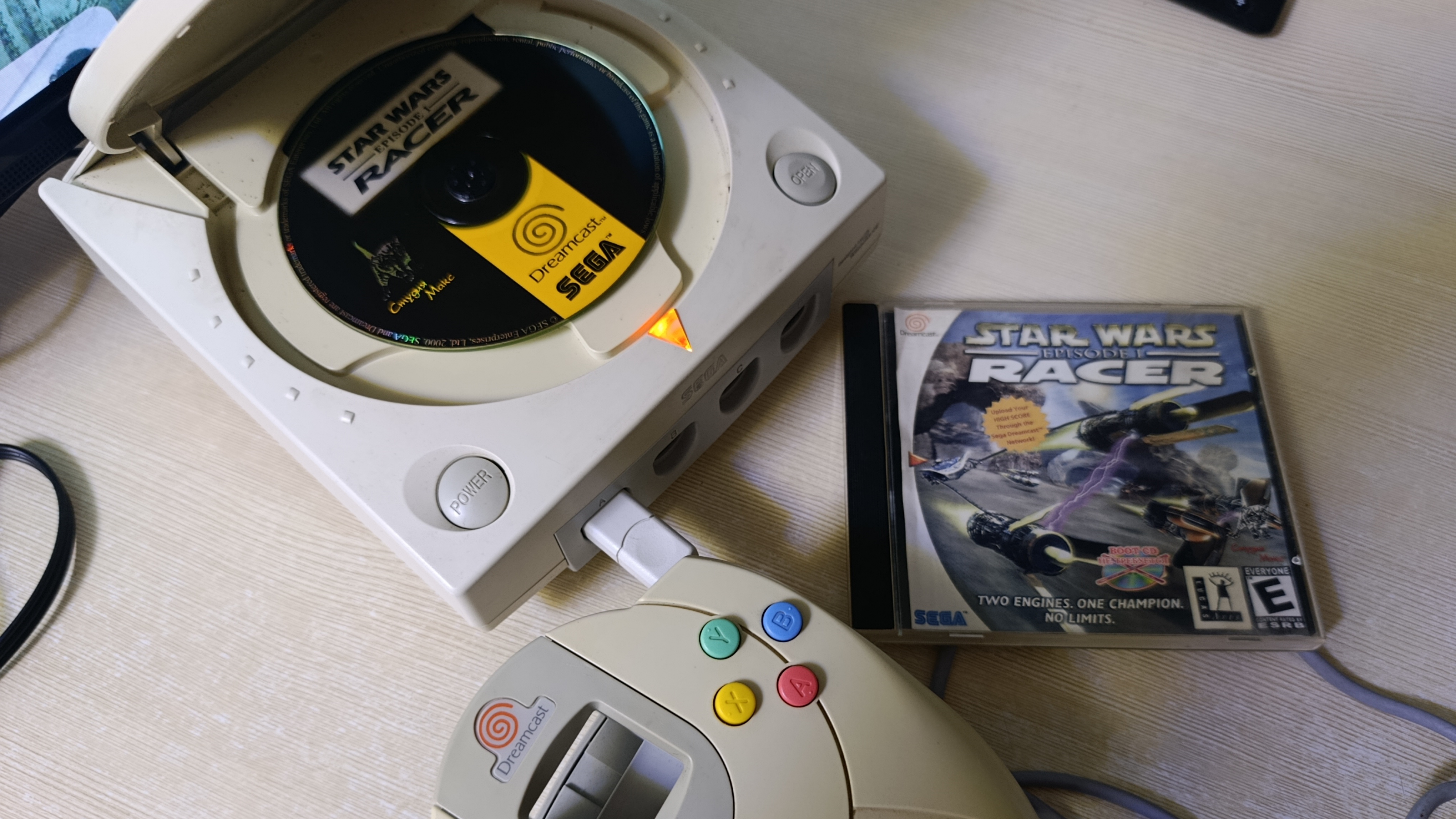 Star Wars Episode 1 Racer на Dreamcast