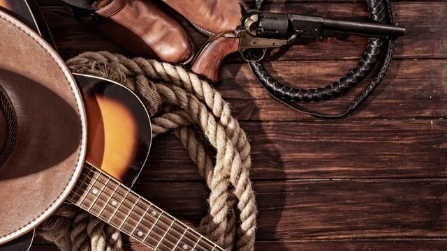 Outlaw Country Guitar Backing Track in Dm