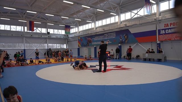 ГРБ. Новокубанск 14.02.2026 г.Вес 75 кг. Русин Тимур (Армавир)-Островский Макар (Новопокровский р-н)