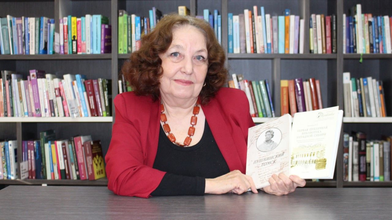 В гостях у Пушкинки: библиотекарь и краевед Ольга Никиенко