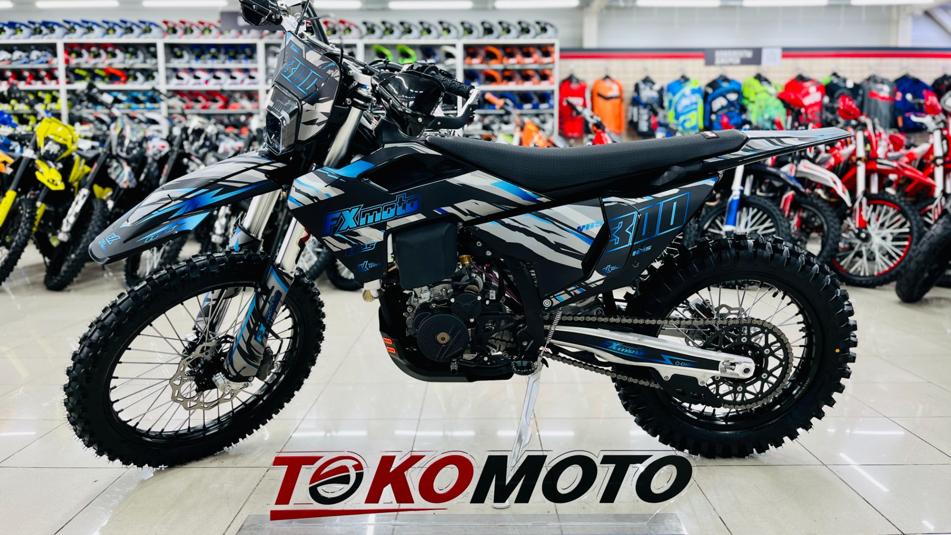 Мотоцикл эндуро FX MOTO H25 YBS-300 чёрный