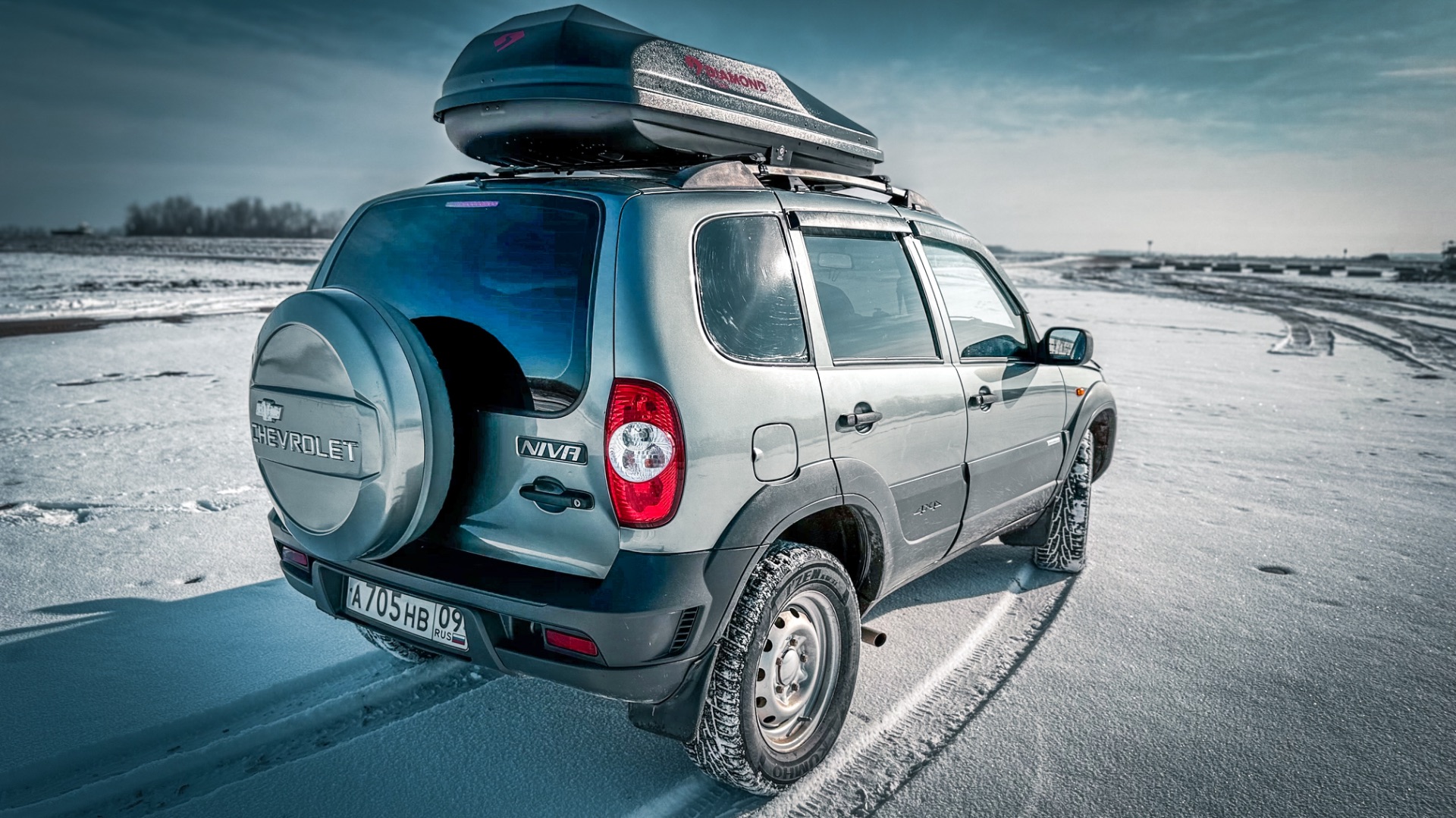 Багажник и Автобокс в Шевроле Ниву 🔥 Diamond 🔥