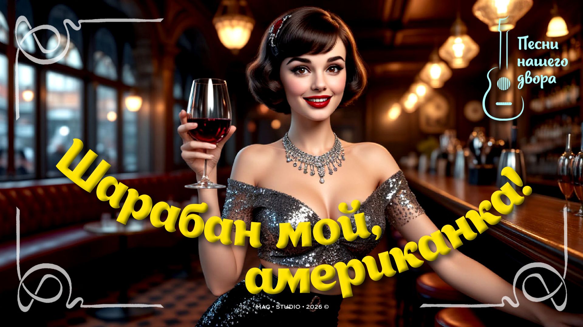 Шарабан мой, американка!