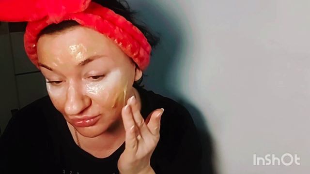 Делаю новую маску с ретинолом и вечерний уход за лицом.