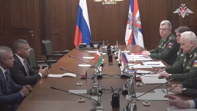 Рабочая встреча Министра обороны РФ и Министра вооруженных сил Мадагаскара, 20 февраля 2026 года