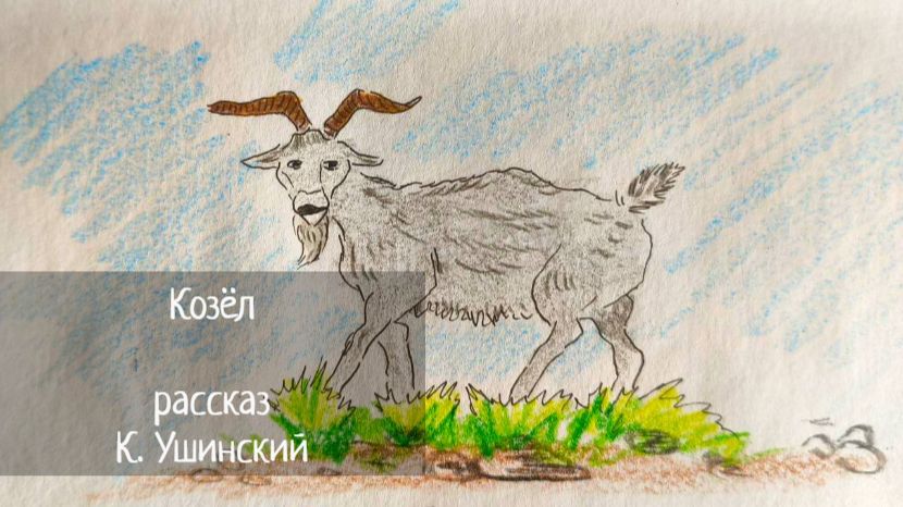 Козёл Константин Ушинский Рассказ для ДЕТЕЙ