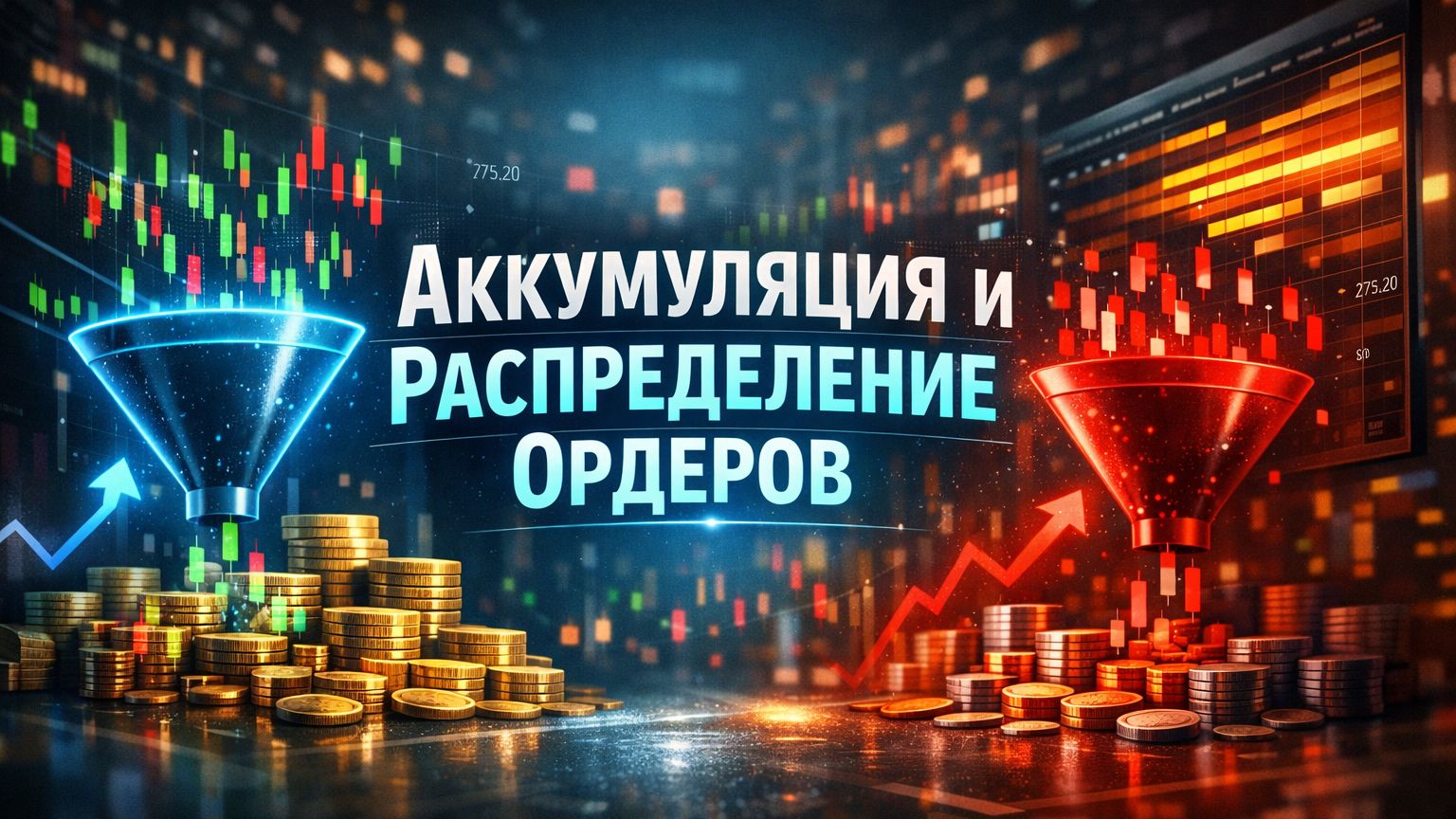 10. Накопление и распределение ордеров в потоке заявок