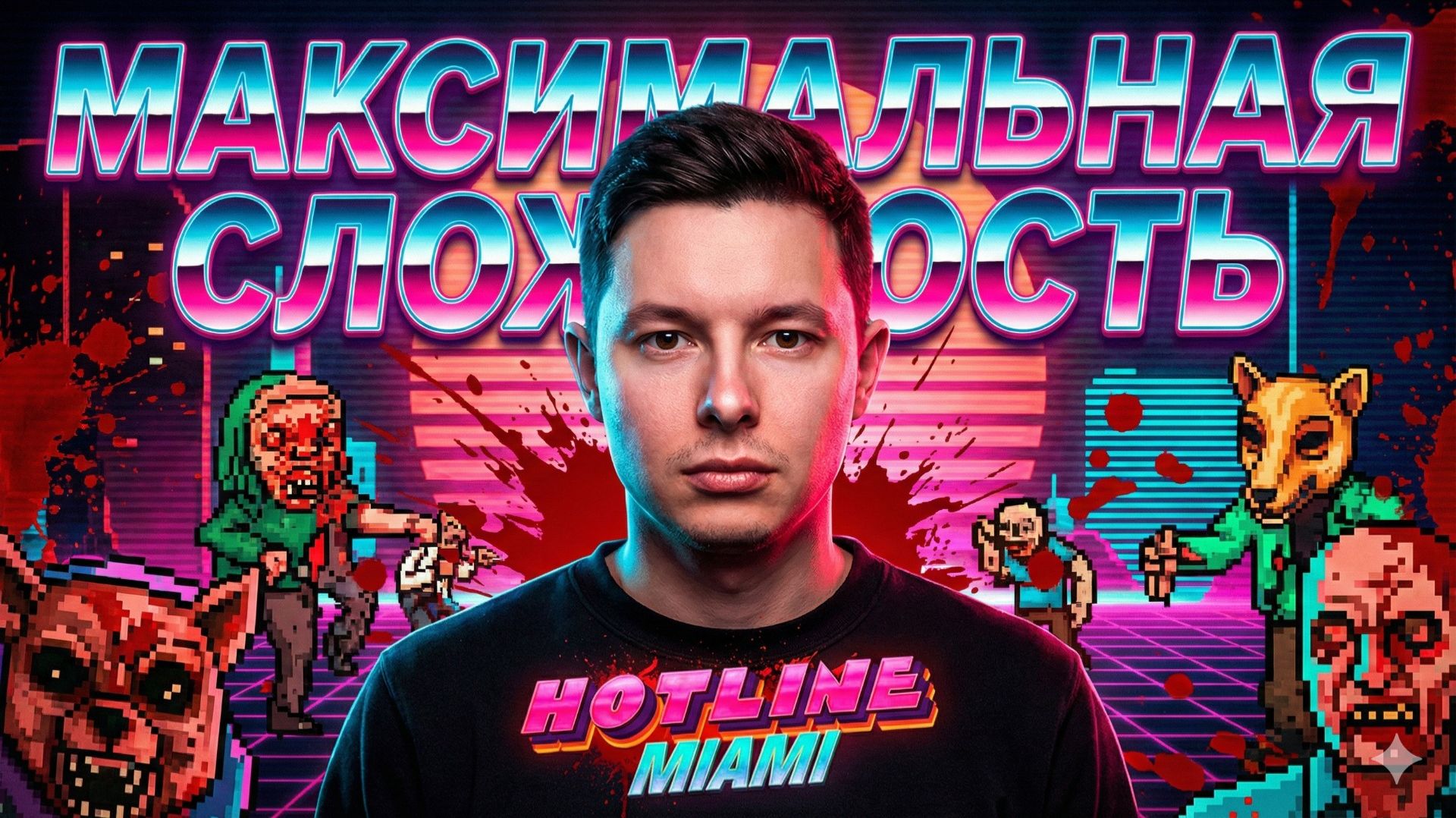 #2 Hotline Miami - Максимальная сложность (Будем пытаться все сделать S+)