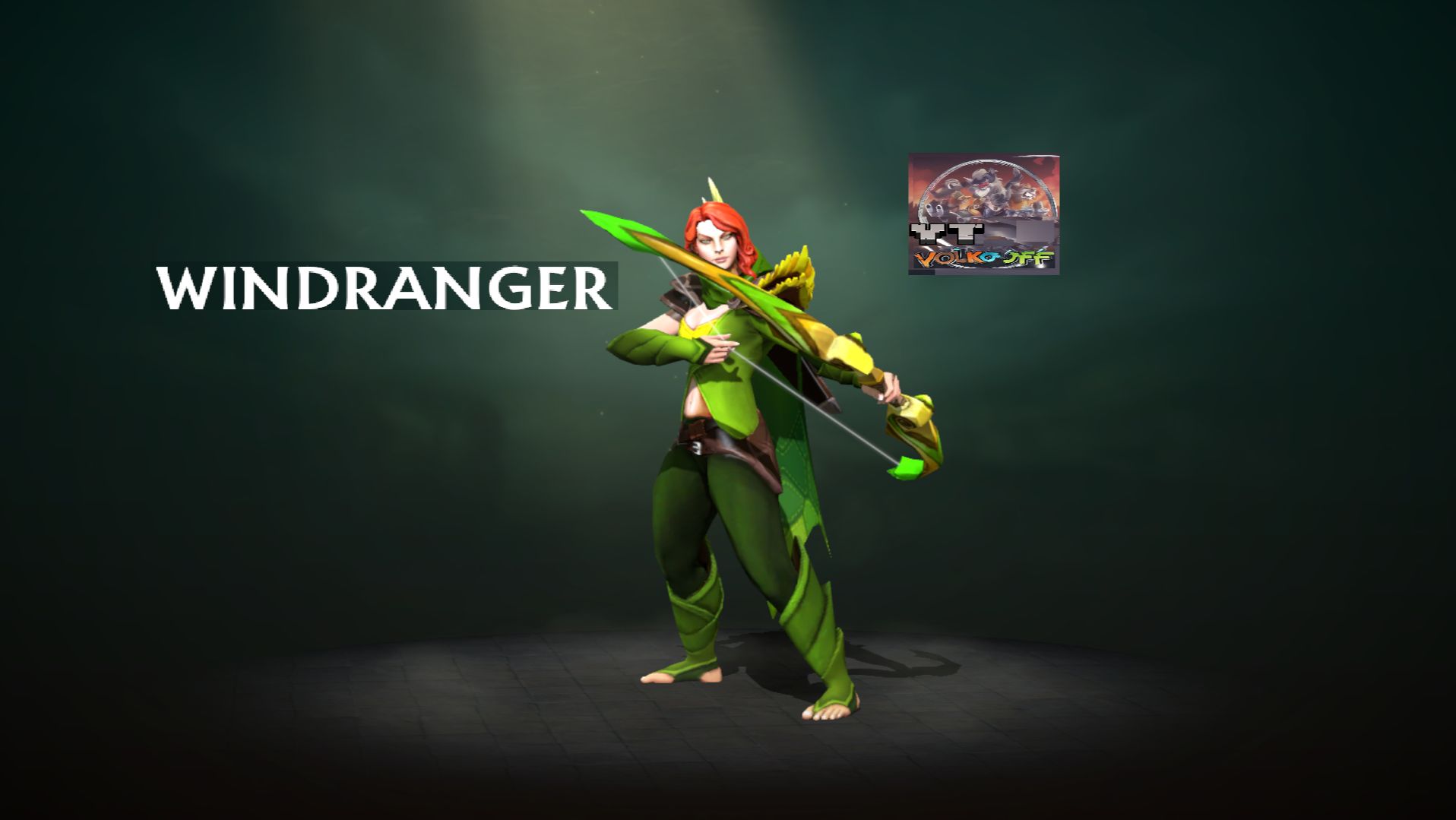 Dota 2 / ВИНДРАНГЕР ВРАЩЕНИЕ ПО ЧАСОВОЙ!