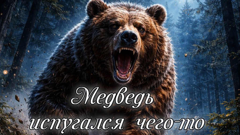 Испуганные медведи