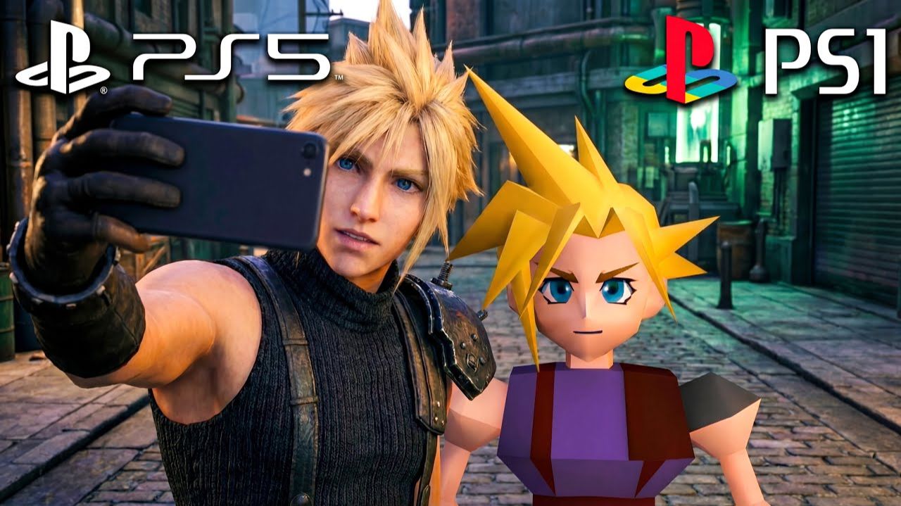 Final Fantasy 7: Remake (2020) vs FF7 (1997) — тогда и сейчас 📸⚔️