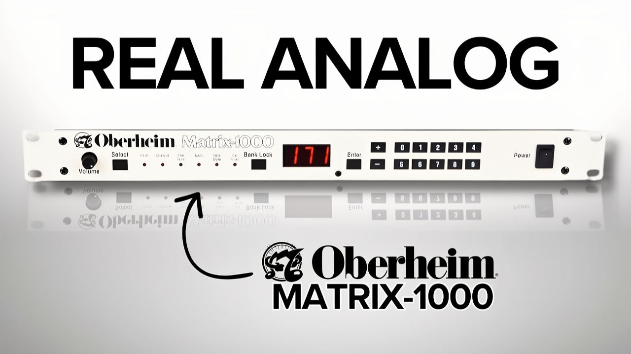 Oberheim Matrix-1000: Small Box x Massive Sound!
