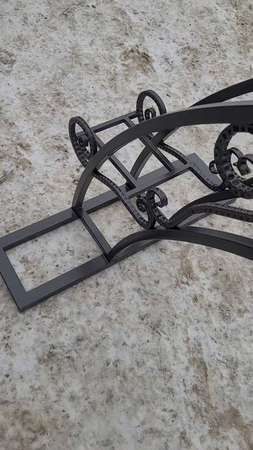 Цветочница из металла I Арка для цветов I Садовая арка I Цветник с коваными элементами