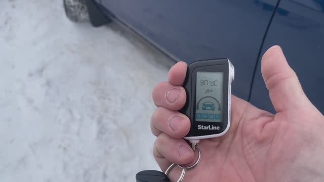 Starline A96. Дистанционный запуск (автозапуск).