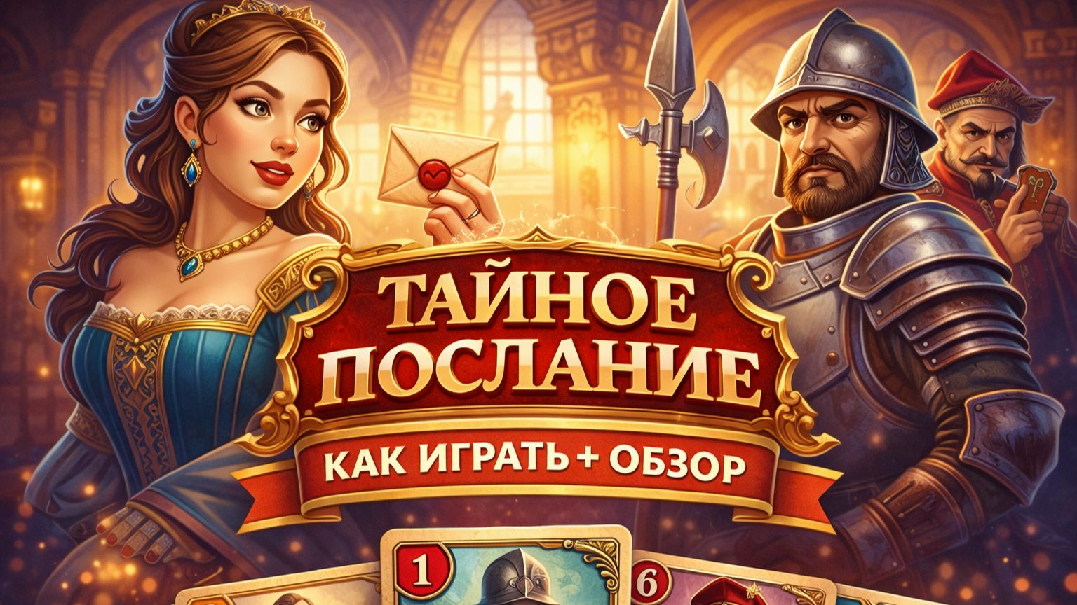 Тайное послание — правила настольной игры | Как играть в Тайное послание (Love Letter)