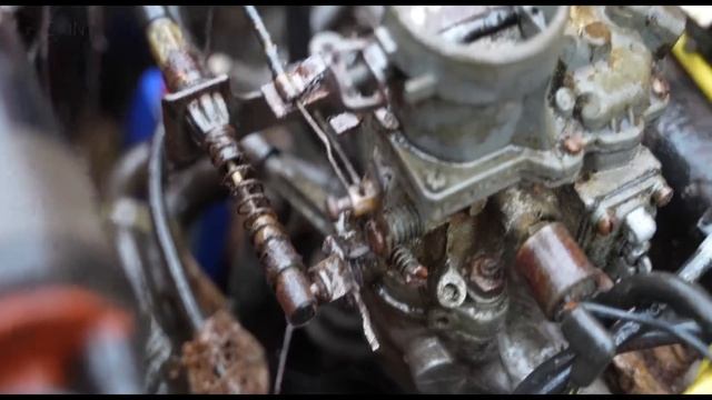 ФОРД ФИЕСТА Mk1  простоял 20 лет Завелся И поехал... (3)