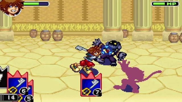 Kingdom Hearts. Chain of Memories - Колизей Олимпа