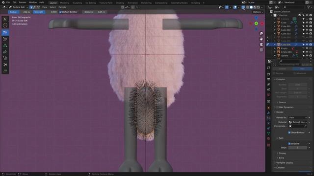 09 - Creating The Tail Using Hair Particle System