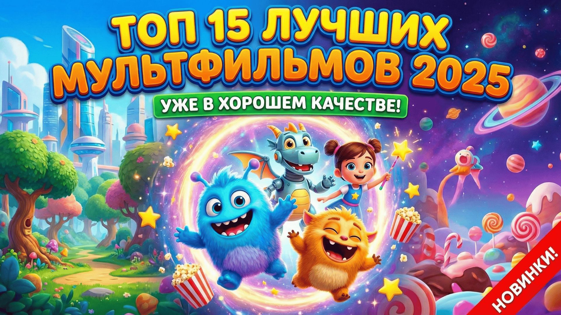 ТОП 15 ЛУЧШИХ МУЛЬТФИЛЬМОВ 2025 ГОДА, которые уже вышли! 🔥 Что посмотреть?