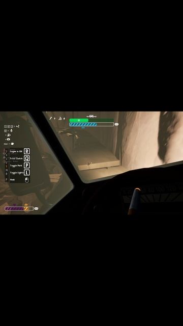 Кекс занят рулением машины.