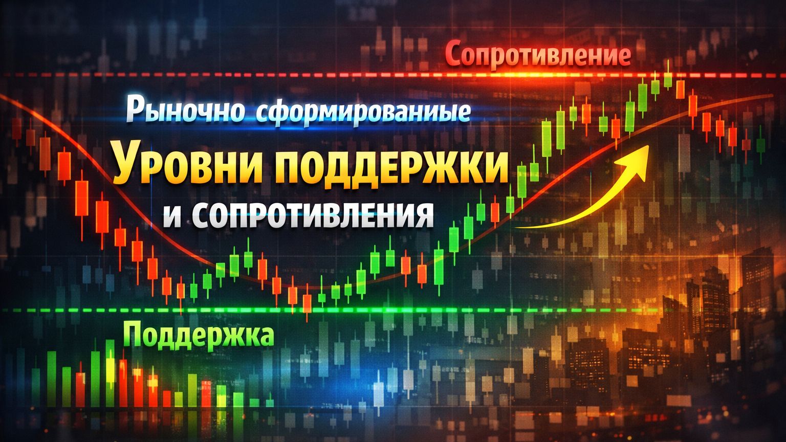 8. Рыночно сформированные уровни поддержки и сопротивления