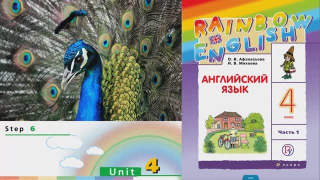 Rainbow English 4-1, Unit 4 Step 6, Английский язык 4 класс ч.1, Афанасьева.