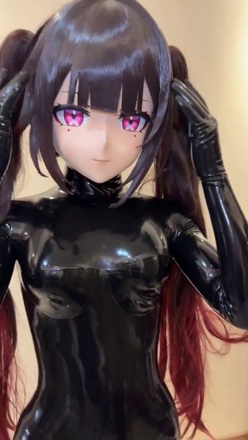 Latex Kigurumi Doll mask layers