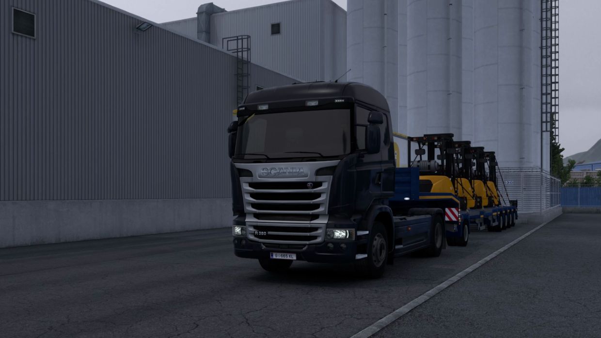 Euro Truck Simulator 2 (no comment) - Рейс Милан-Цурих,Лейбциг-Инсбург