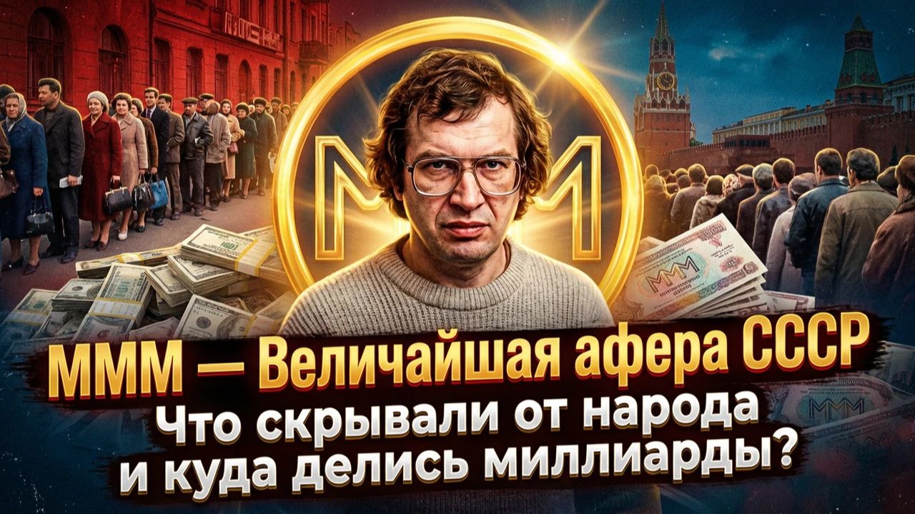 МММ — Величайшая афера СССР. Что скрывали от народа и куда делись миллиарды?