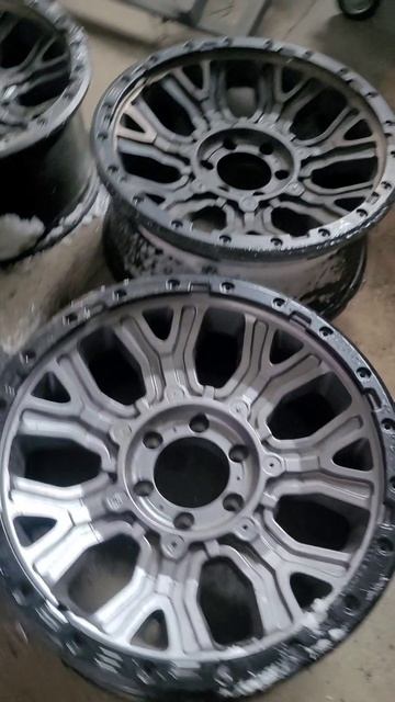 Порошковая покраска дисков I Диски с Тундры I Покраска литых дисков I Покраска дисков Гомель