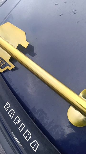 Порошковая покраска золотого ключика I Золотой ключик из нержавеющей стали I Полимерная покраска