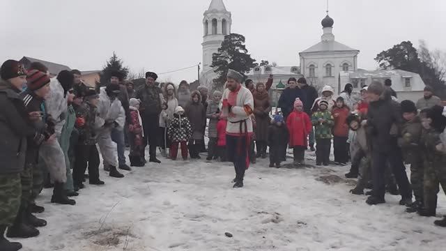 Масленица в Рождествено 2014 год.