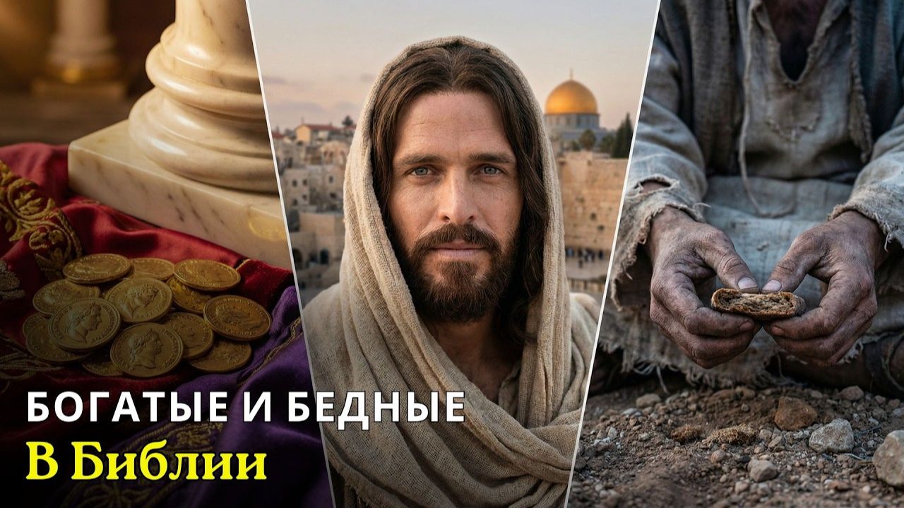 Библия - "Богатые и Бедные" во времена ИИСУСА.
