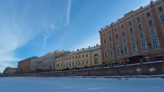 Питер Зимой. Прогулка по рекам и каналам.
